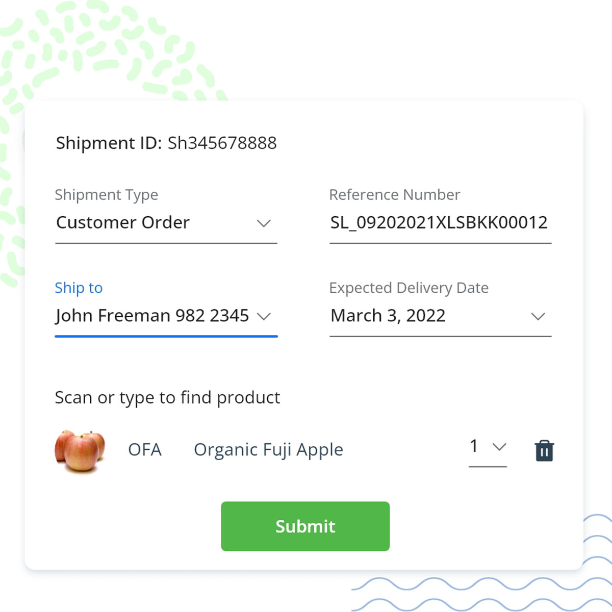 Shipment Management | ShelfPerks